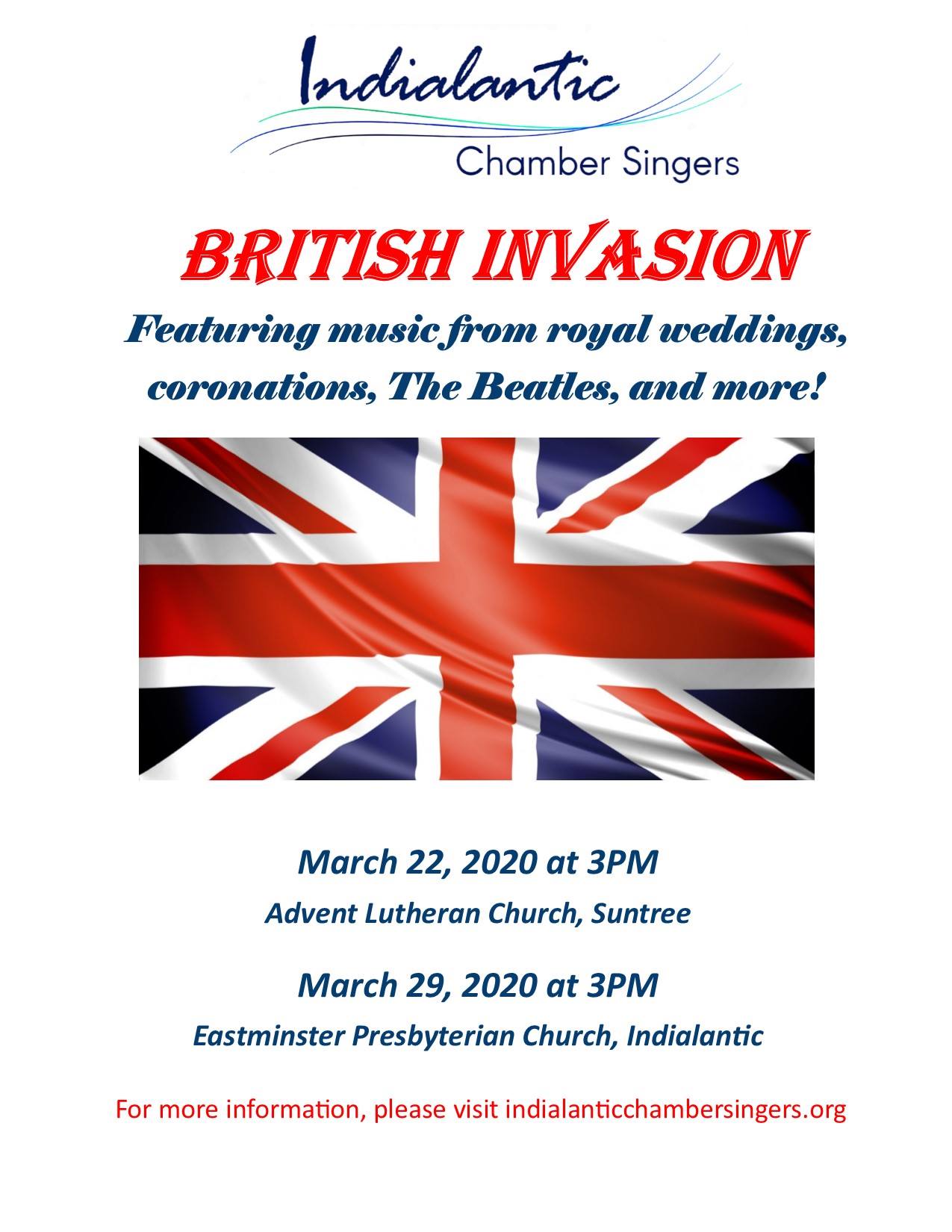 POSTPONED UNTIL FALL - 'British Invasion' Concert Features Beatles ...