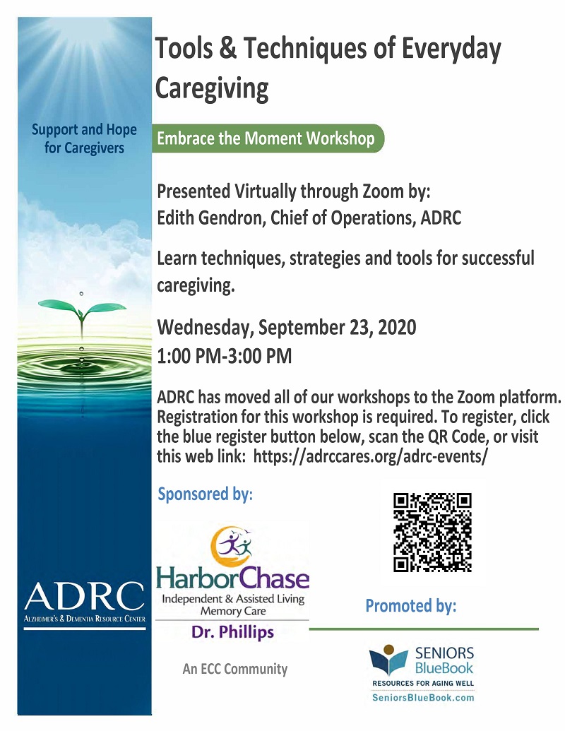 VIRTUAL: Tools & Techniques of Everyday Caregiving - One Senior Place