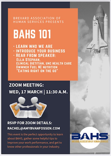 BAHS 101 - Brevard Association of Human Services (BAHS) - One Senior Place