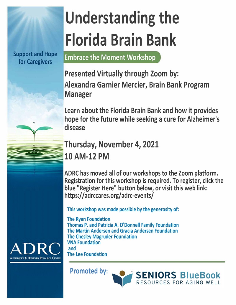 VIRTUAL: Understanding the Florida Brain Bank - One Senior Place