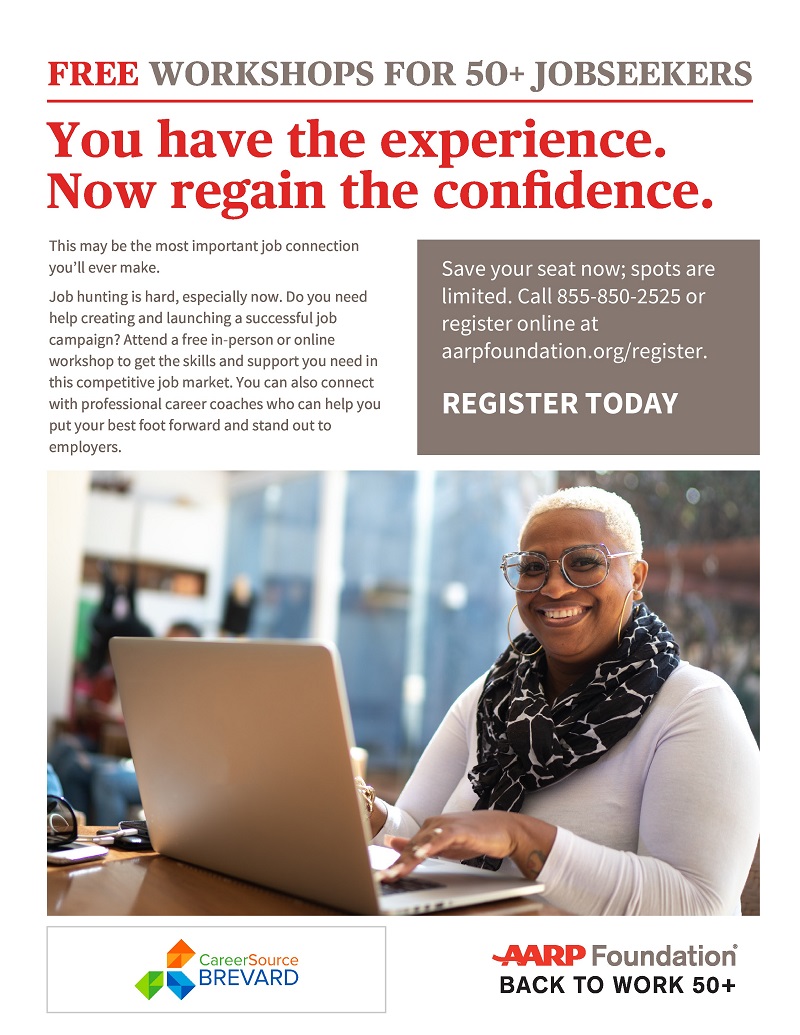 AARP Virtual Career at 50+ Workshop - One Senior Place