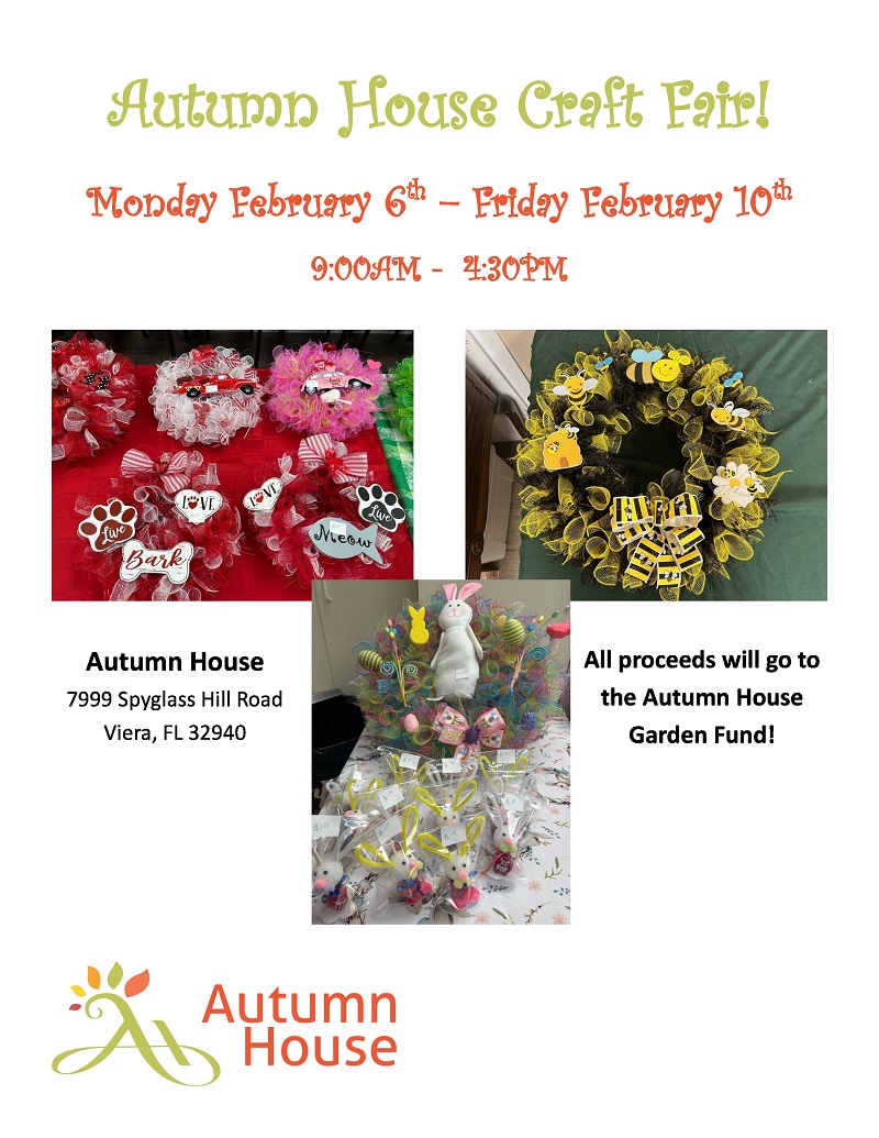 Autumn House Craft Fair Week! - One Senior Place