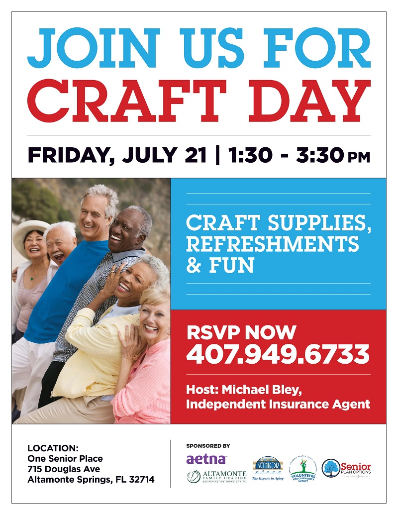 Craft Day - One Senior Place